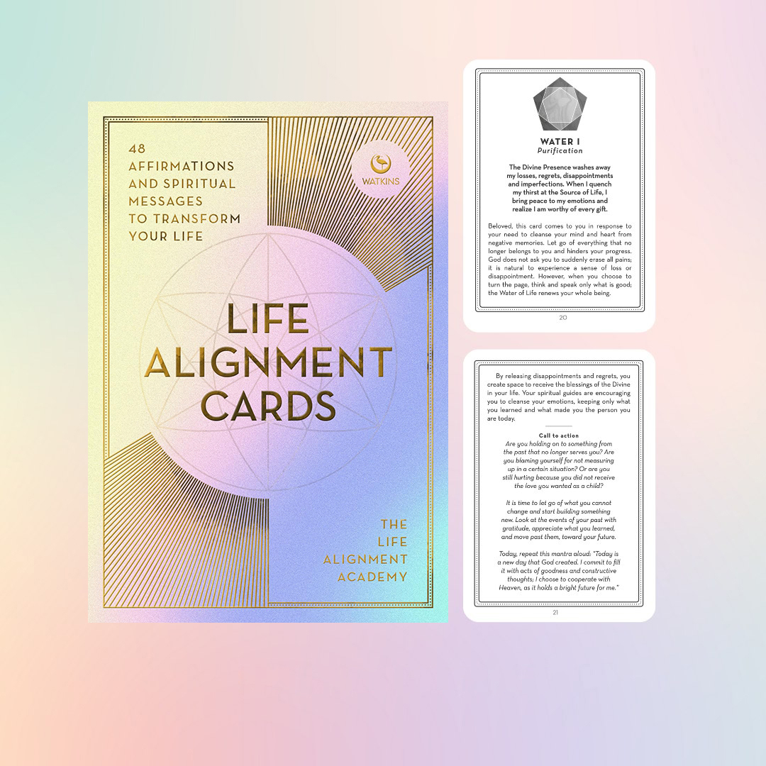Vattumannen - The Life Alignment Cards: 48 spiritual messages for a journey of transformation ...